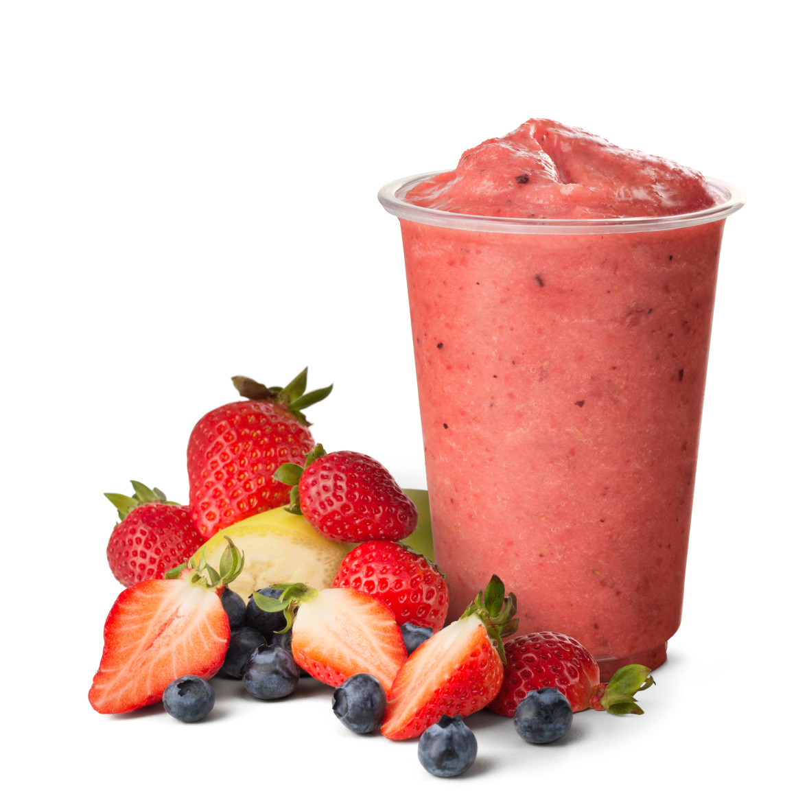 Smoothie Strawberry, Banan & Blueberry