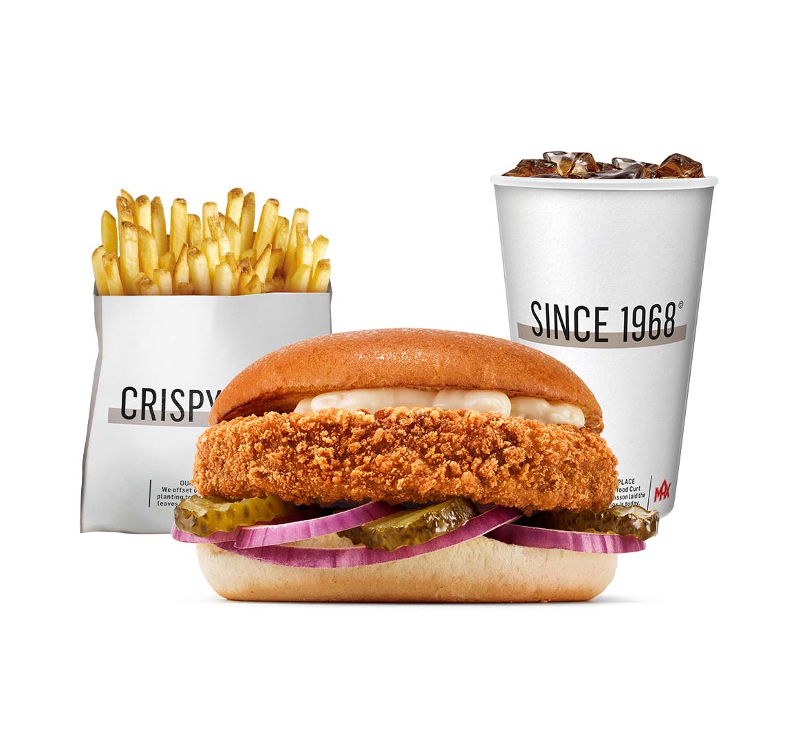 Crispy Supreme Sandwich w zestawie