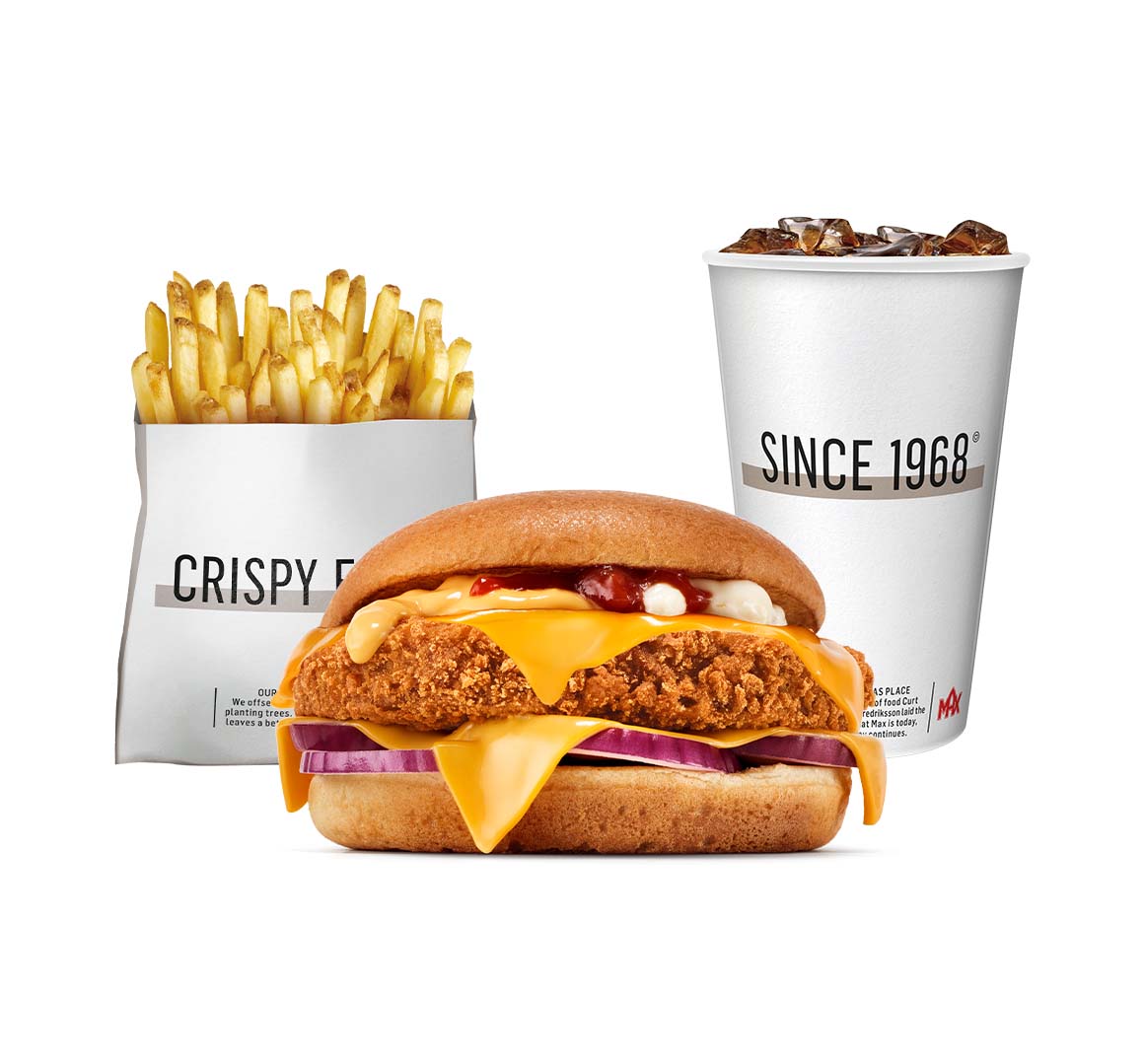 DeliVery Cheezy Crispy Supreme w zestawie