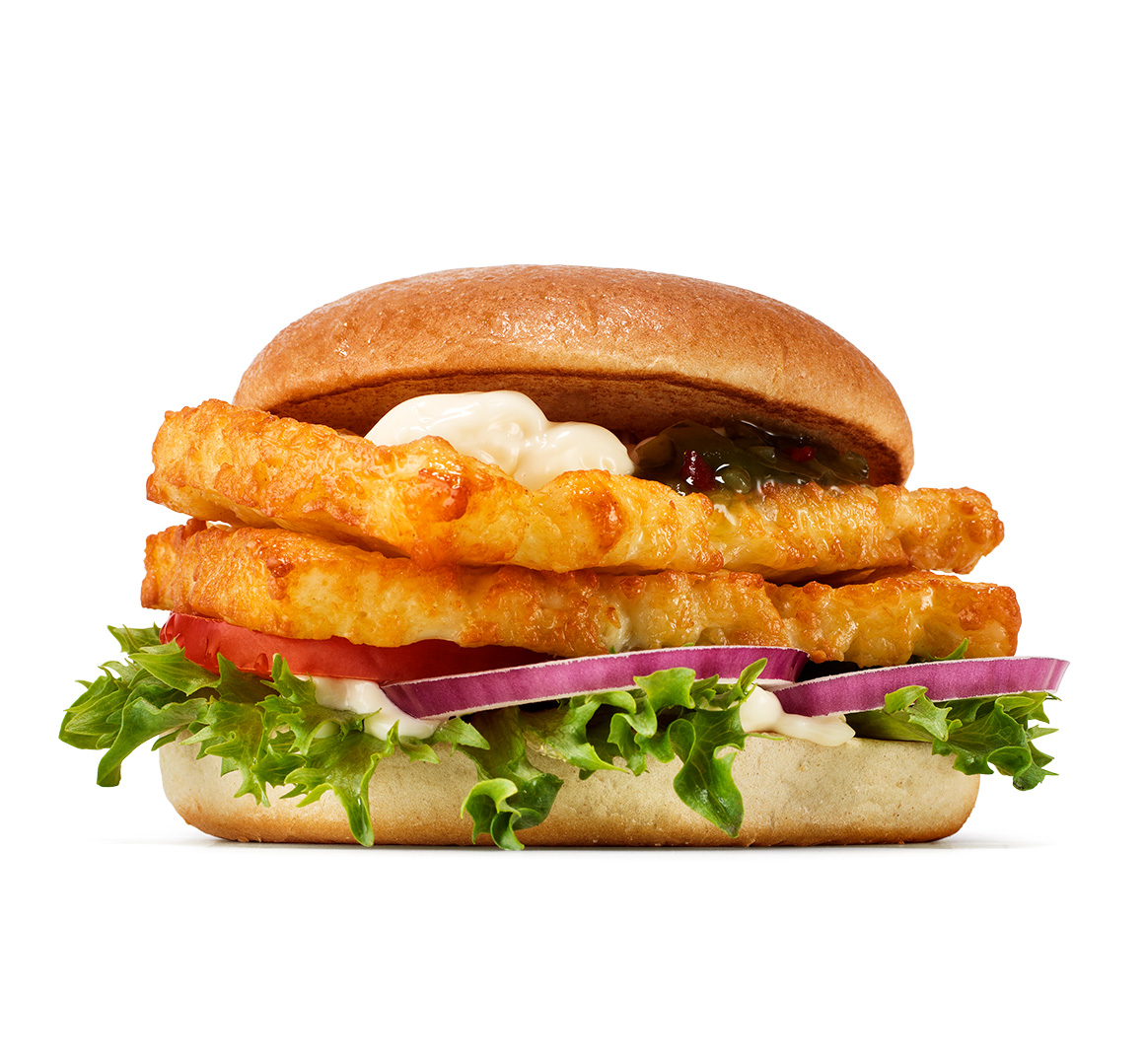 Double Halloumi Burger