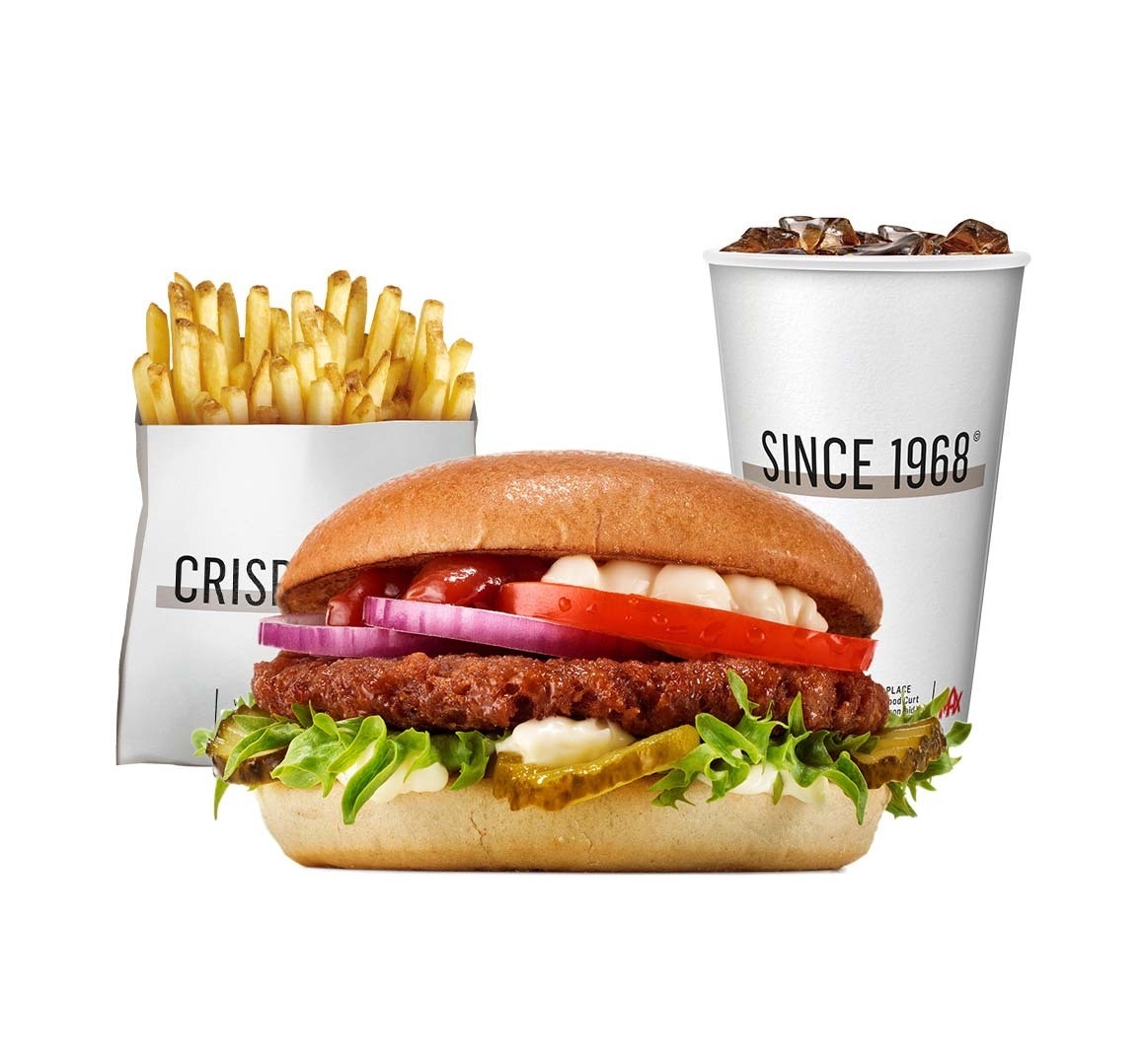 Plant Beef Burger w zestawie